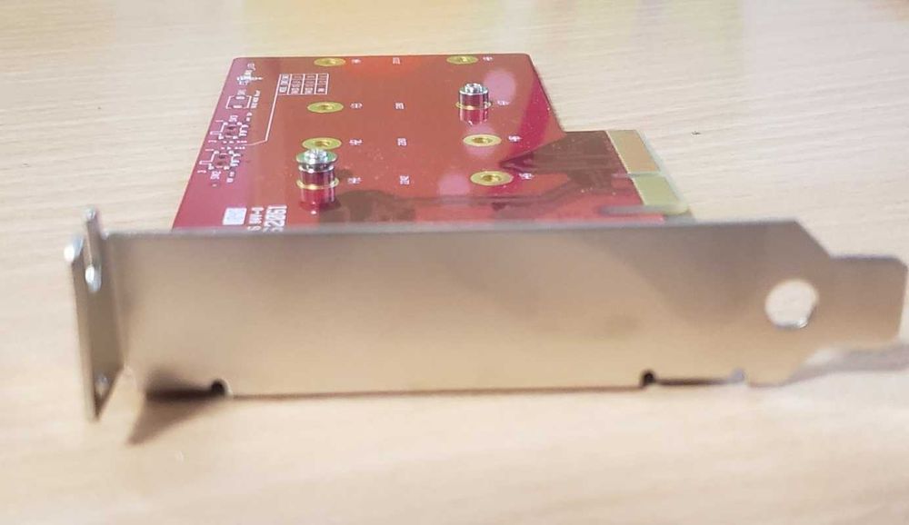 Адаптер-переходник M.2 sata to PCI-E 4.0/3.0 x4. низкопрофильный.: 65 ...
