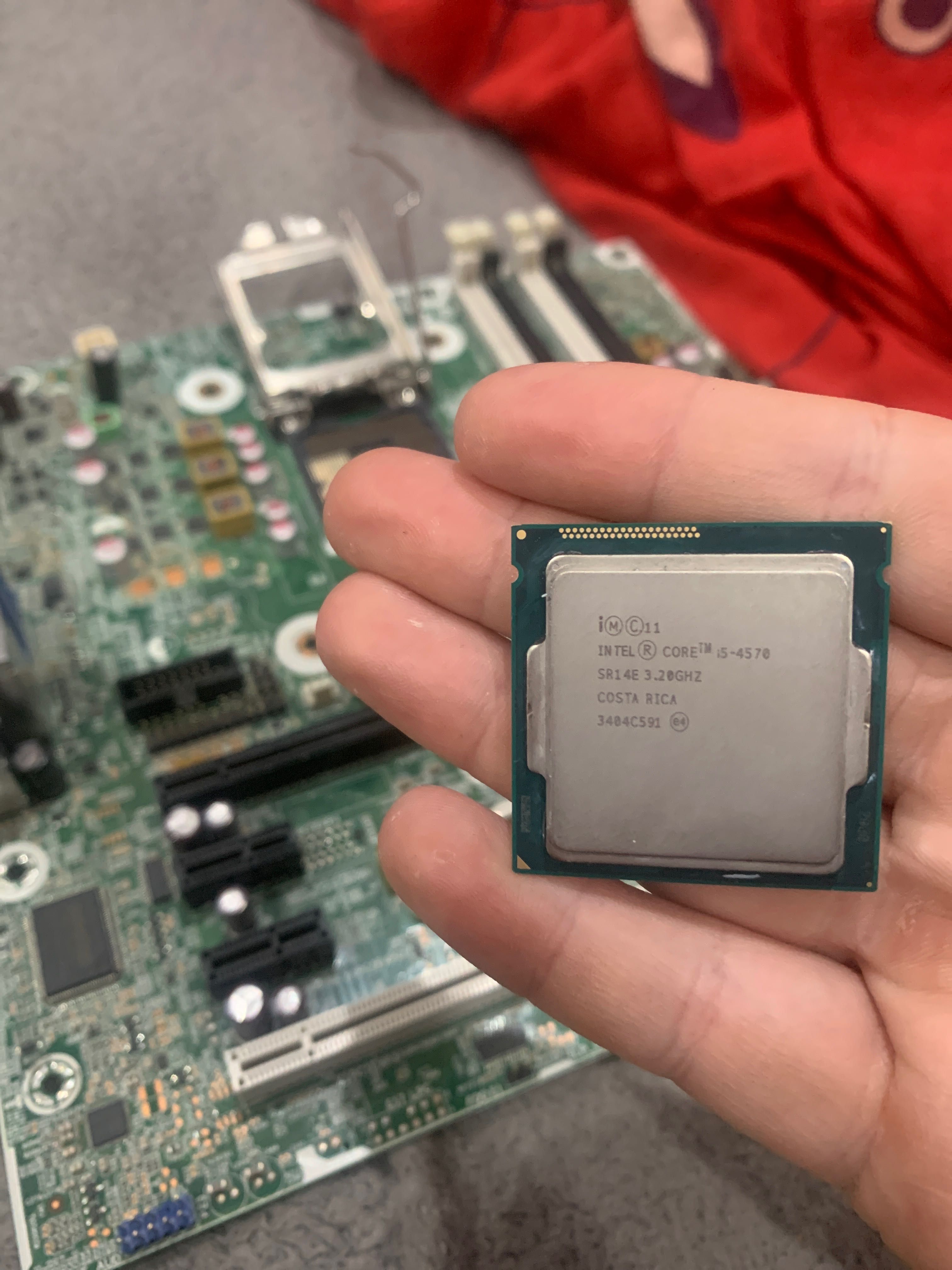 Intel core i5 4570 3.20ghz +plyta glowna Tomaszów Lubelski • OLX.pl