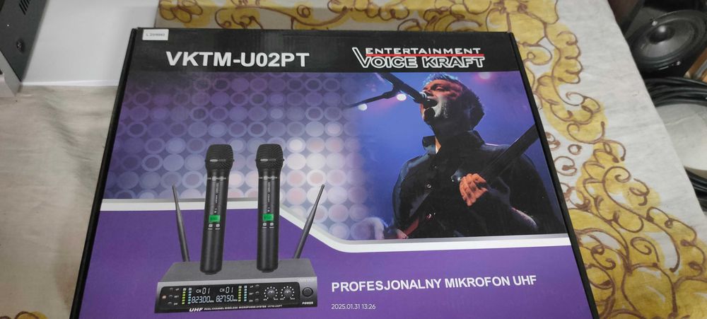 Mikrofony bezprzewodowe Voice Kraft VKTM – U02 PT 2 szt Warszawa ...
