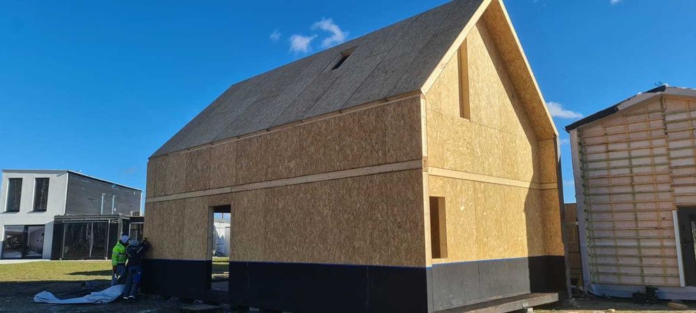 Dom z Paneli SIP gotowe docięte elementy z instrukcją 120m2 MTB SEVEN ...