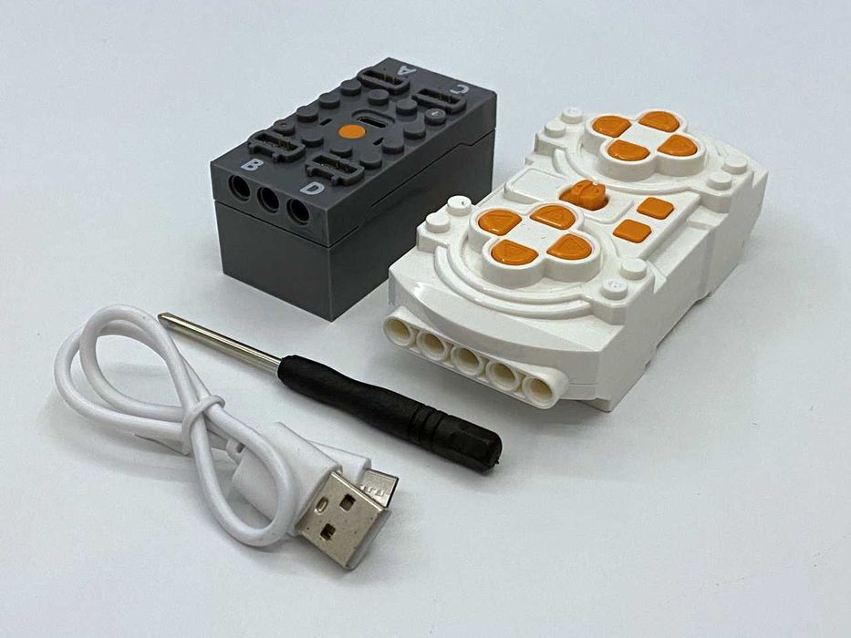 Pilot i odbiornik 4 kanałowy - zamiennik LEGO Technic PF Bluetooth ...