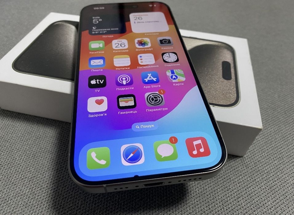 Iphone 15 pro 128 original titanium: 38 000 грн. - Мобільні телефони ...