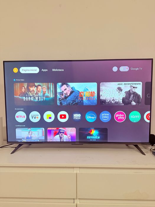SMART TV XIAOMI 4K 43 polegadas Santa Maria de Lamas • OLX.pt