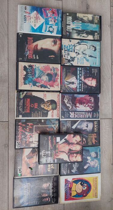 Kasety VHS oryginalne Tarnowskie Góry • OLX.pl