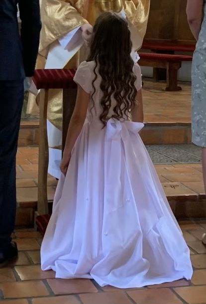 Alba Alby sukienka Komunia św. Dł ok 120 Żnin • OLX.pl