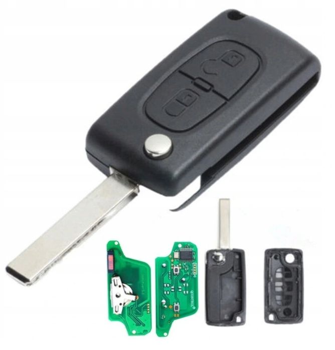 Ключ PEUGEOT (Пежо) 207, 307, 308, 3008,407, чіп ID46 (7961) ce0536 ...