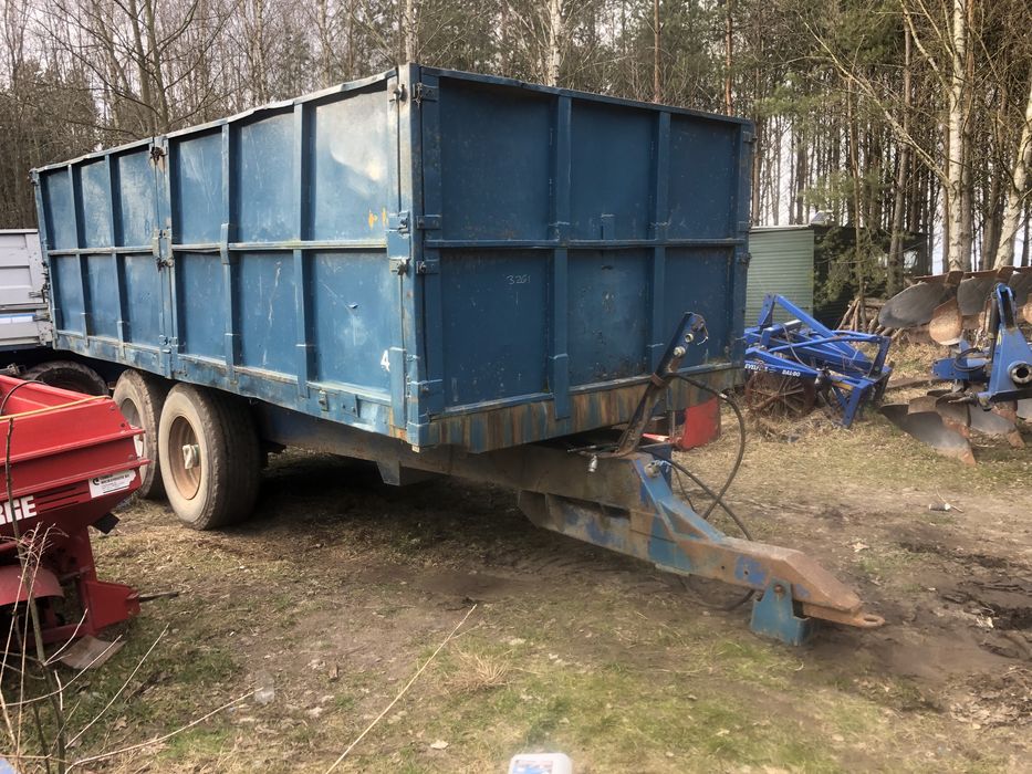 Przyczepa tandem 12 ton wywrotka Bełchatów • OLX.pl
