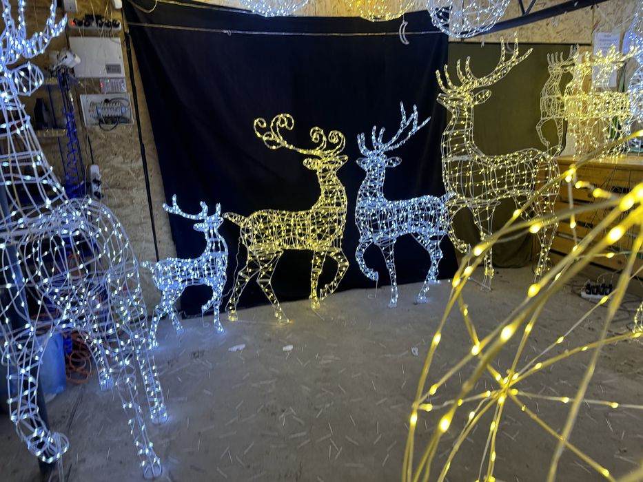 Акція. Якісні олені. Олень новорічний. Новогодние олени. Декор.: 4 200 ...