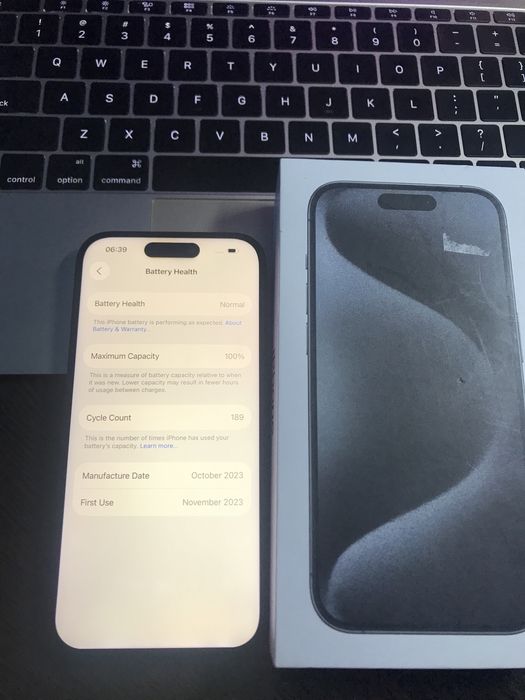 Apple iphone 15 Pro 128Gb Black Neverlock: 25 000 грн. - Смартфони ...