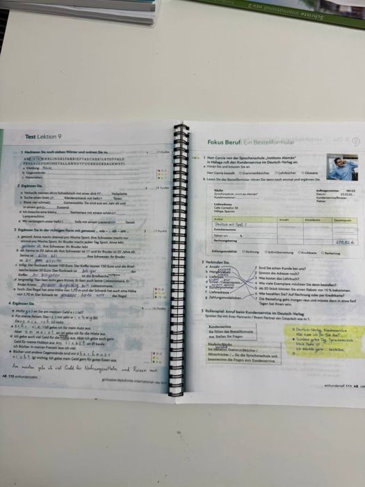 Schritte 4 А2.2 International Neu. Підручник з німецької книжка Шрітте ...