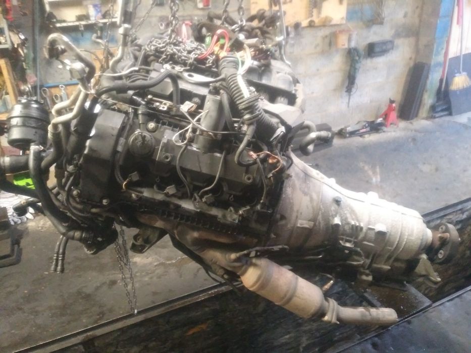 Silnik BMW N62B48 B44 367KM Każda Część Glowica Alternator Klima Wałki ...