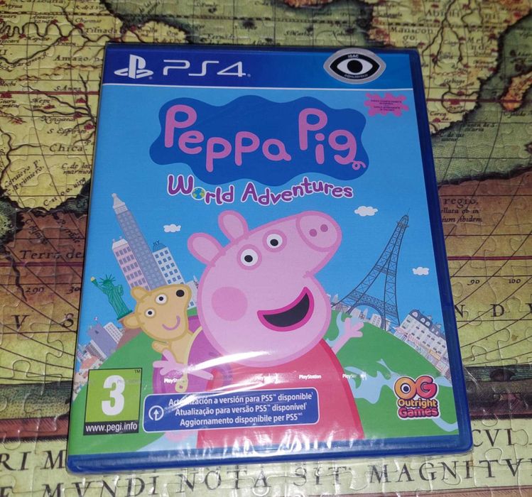 (Ps4) Peppa Pig World Adventures Novo e Selado Parque das Nações • OLX.pt