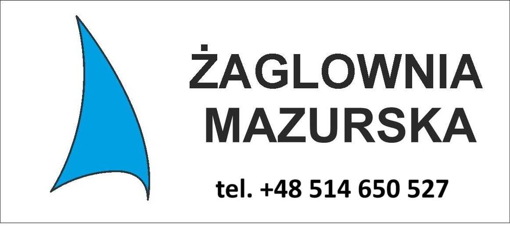 Żagiel Fok Nowy do łódki Omega Standard. ŻAGLOWNIA MAZURSKA Giżycko ...