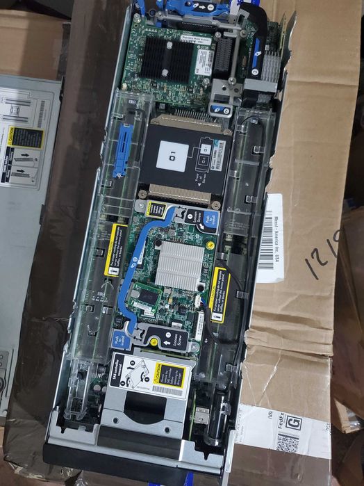 HP ProLiant BL460c G8 Blade Serve 2Xeon E5-2665 2.40GHz 64GB RAM NoHDD ...