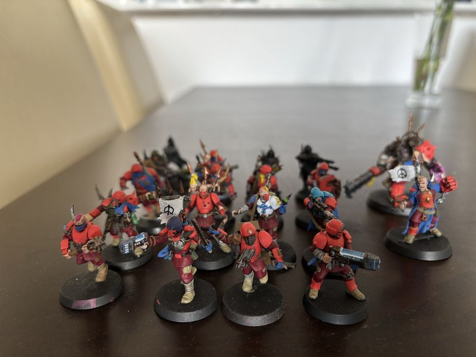 Traitor Enforcer + traitor guardsmen kill team Warhammer 40000 Warszawa ...