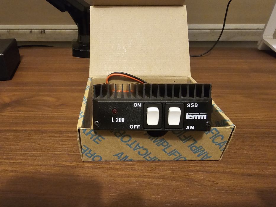 Wzmacniacz CB 26-30Mhz dopałka Lemm L200 200w SSB 100w AM FM Linear ...