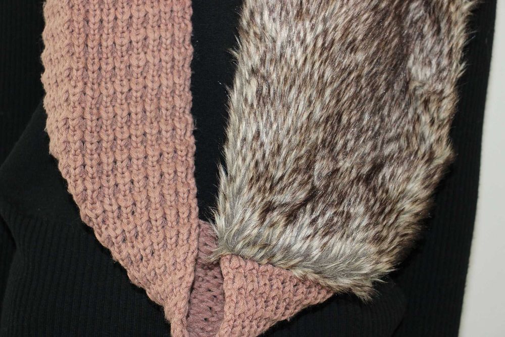 Sm6 Piazza Italia ciepły włoski komin sztuczne futerko 21x140 Piotrków ...