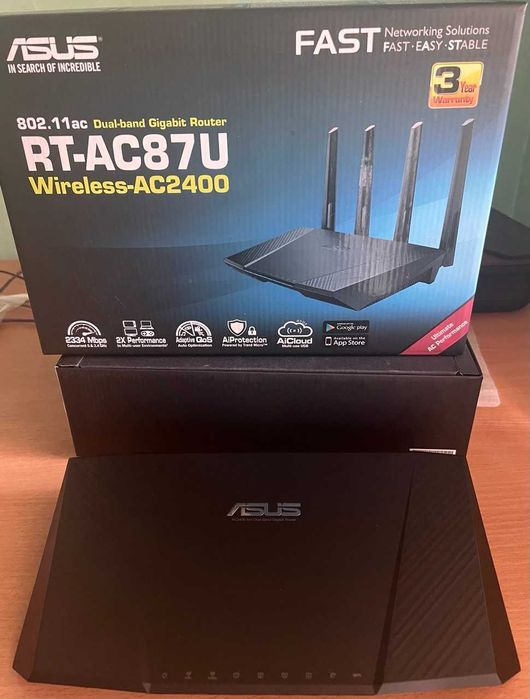 WiFi Роутер маршрутизатор Asus RT-AC87U з USB 3+USB 2: 1 200 грн ...