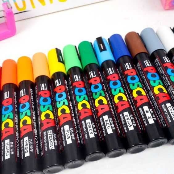 Оригінальні нові акрилові маркери Posca в Україні: 145 грн ...