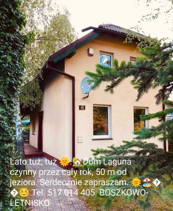 BOSZKOWO- dom, pokoje, noclegi, apartamenty przez cały rok Boszkowo-Letnisko • OLX.pl