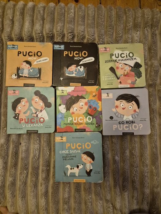 Siedem książeczek pucio małych Wrocław Śródmieście • OLX.pl