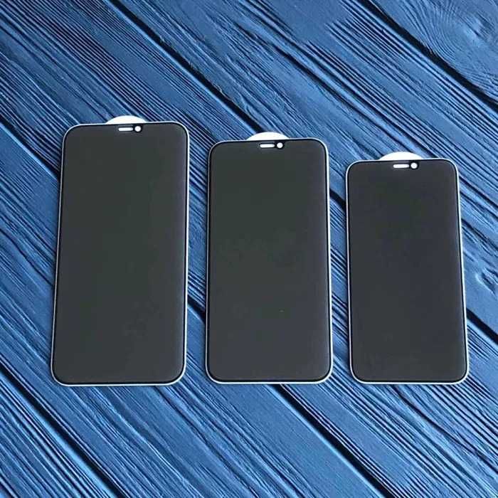 Захисне скло Антишпигун на iPhone 13 Pro Max Айфон антишпион стекло ...