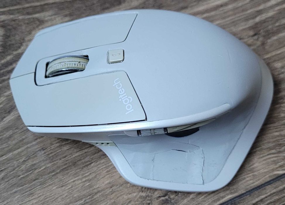 Logitech MX Master mysz komputerowa PC sprawna beżowa kremowa Świdnica ...