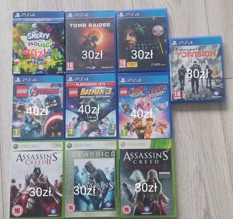 Gry na konsole PS4 Grodzisk Wielkopolski • OLX.pl