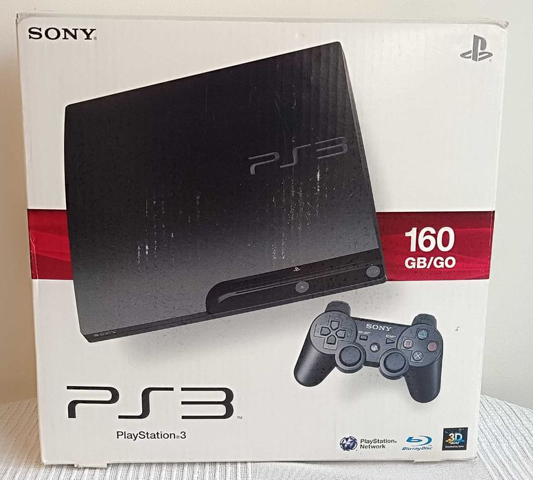 PS3 Slim 160 GB – bardzo dobry stan! Oława • OLX.pl
