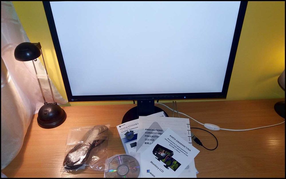 Monitor EIZO FlexScan EV2436W 24" IPS 16:10 1920x1200 WUXGA PIVOT VESA ...