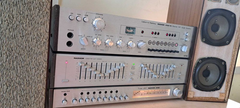 Radmor 5102TE-Przestrojony, korektor 5471, AM 5122 w bdb stanie Gdańsk ...