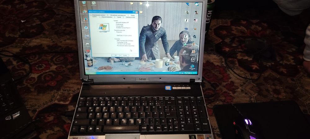 Laptop MSI M670 sprawny do starszych gier Radom • OLX.pl