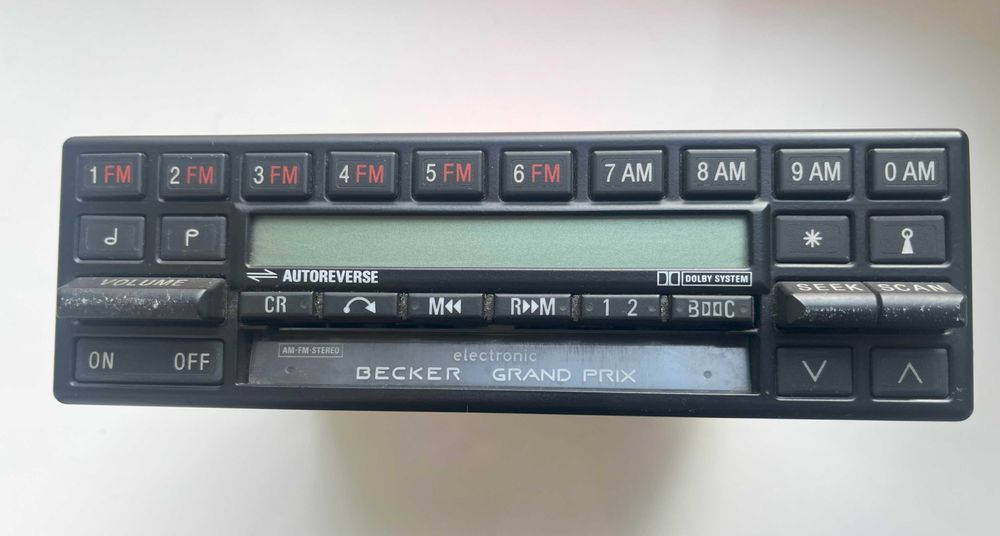 Becker Grand Prix магнітола Мерседес w123 w126 w124 r129 w140: 270 ...