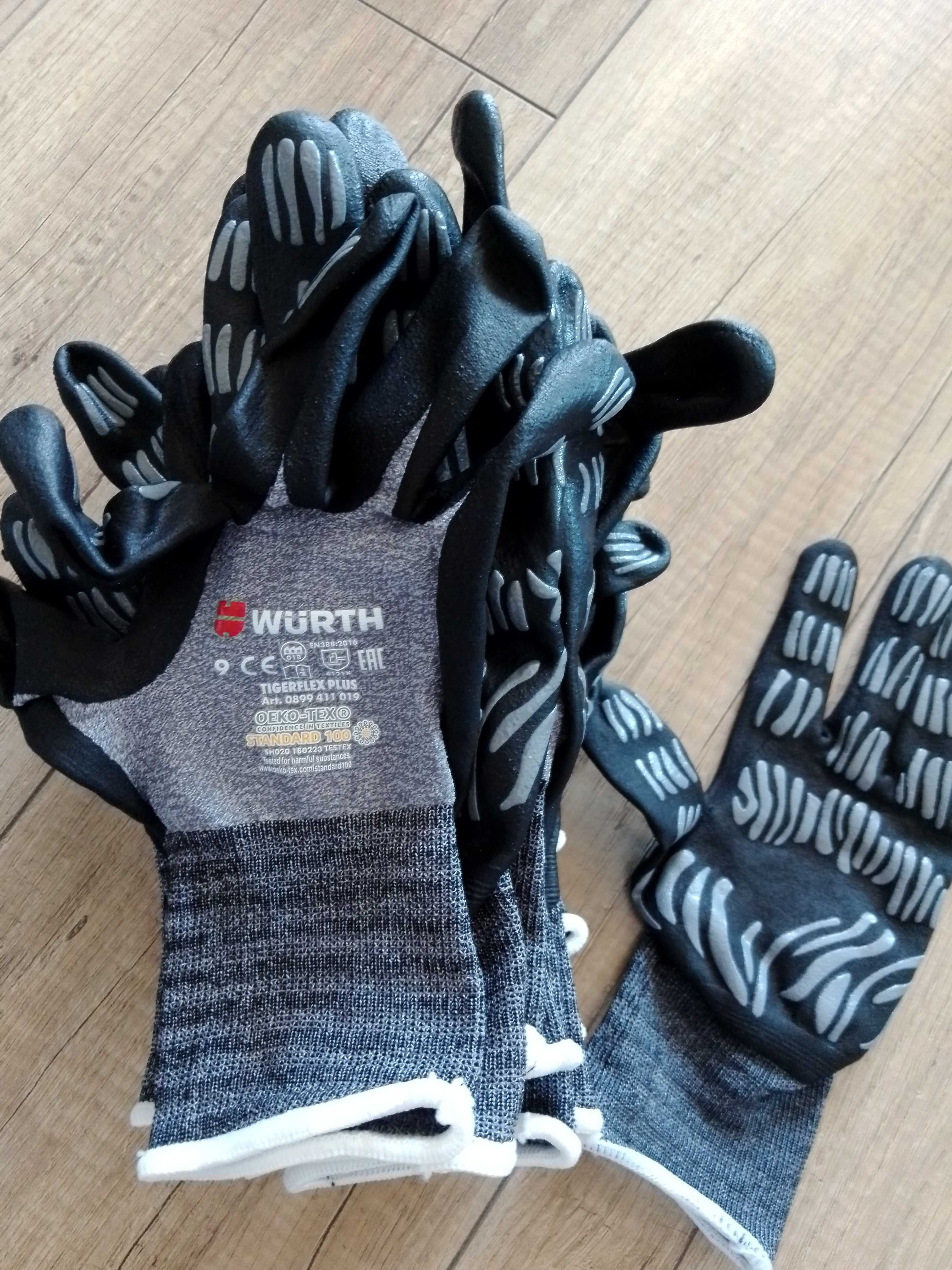 Rękawice wurth Tigerflex plus rozmiar 9 (10par) za130zl Szczecin Bukowe ...