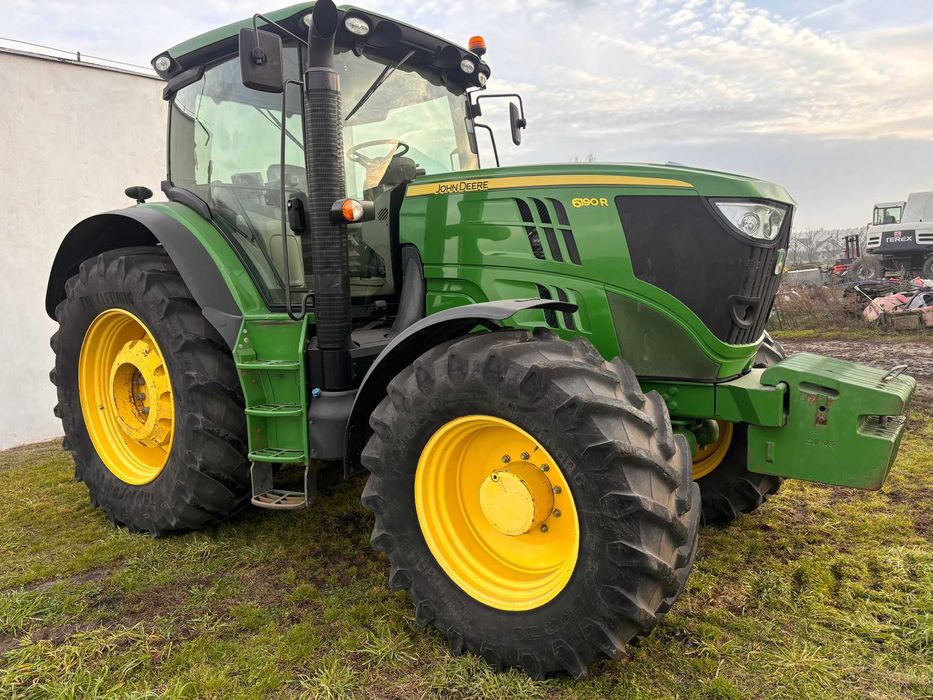 Ciągnik rolniczy John Deere 6190 R power qad pneumatyka Trzebnica • OLX.pl
