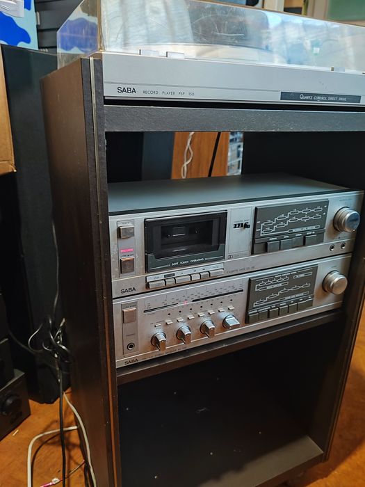 Wieża Saba system grający stereo vintage unikat Tuszyn • OLX.pl