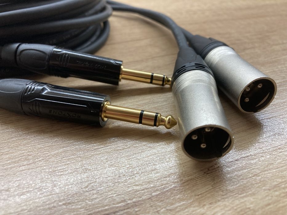 Кабель для підключення моніторів,звукових карт XLR/TRS: 950 грн ...