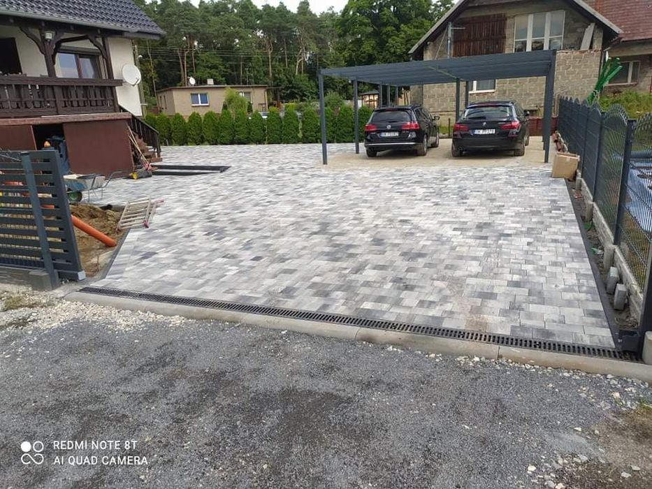 Usługi brukarskie - Brukarstwo - układanie kostki brukowej, Strzelce Opolskie • OLX.pl