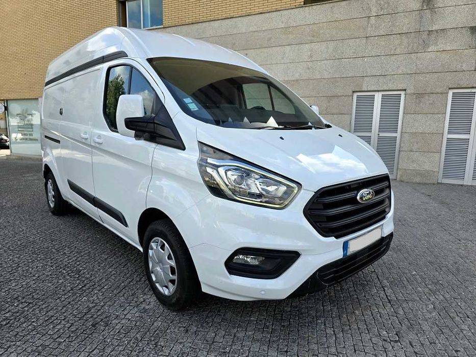 Ford Transit Custom 2.0 tdci L2H2 Teto Alto, AC. GPS, Full Extras, IVA Campanhã • OLX.pt