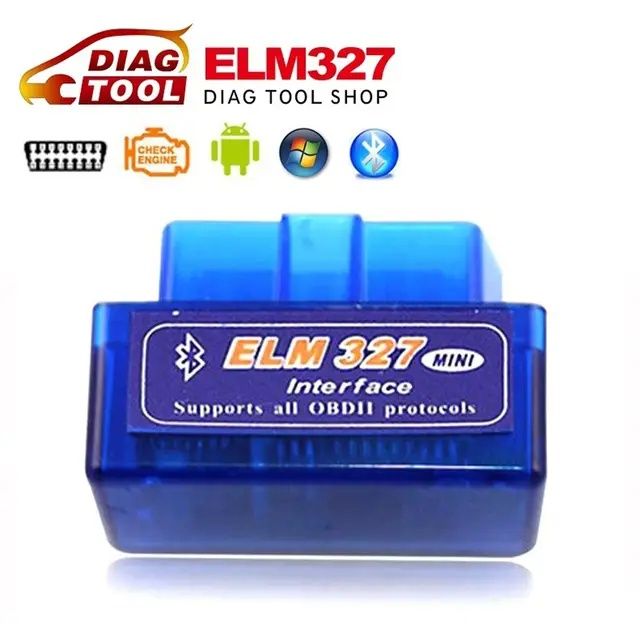 Interface OBD2 Mini ELM327 BT 2.1 diagnóstico auto Com CD SELADO Rio de ...