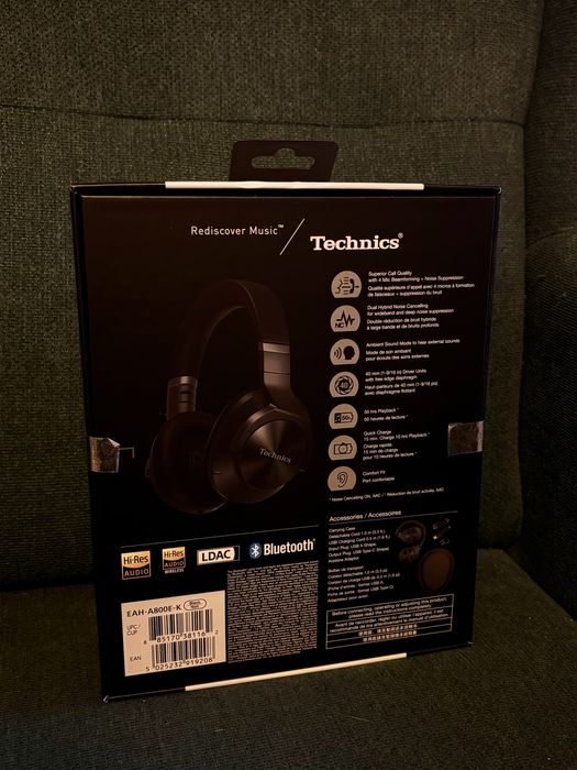 Słuchawki nauszne Technics EAH-A800 Wrocław Fabryczna • OLX.pl