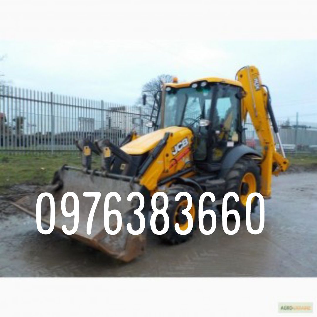 Послуги Екскаватора JCB 3CX, Екскаватор - Екскаватор, бульдозер ...
