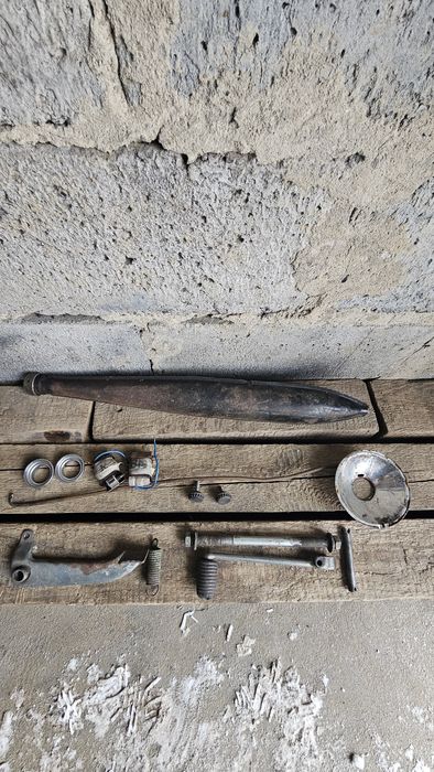 Części Romet Kadet Ogar Motorynka tłumik cewka stopka ośka odbłyśnik z ...