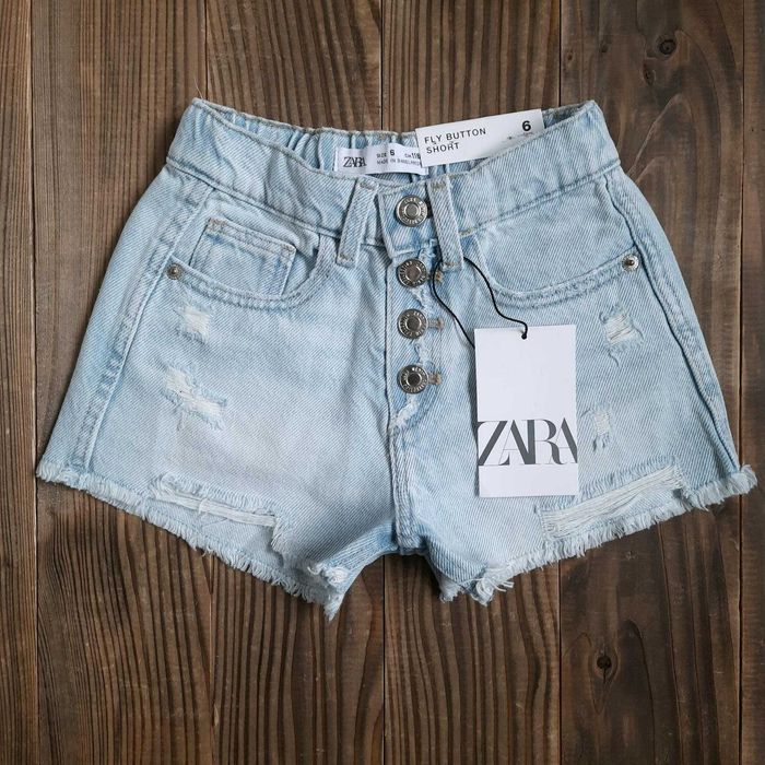 Нові джинсові шорти Zara та футболка H&M 4-6 років шорты 110 116: 565 грн. - Одяг для дівчаток ...