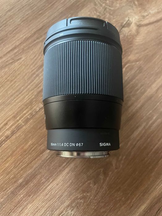 Obiektyw SIGMA Digital 16 mm f/1.4 DC DN do Sony Żywiec • OLX.pl