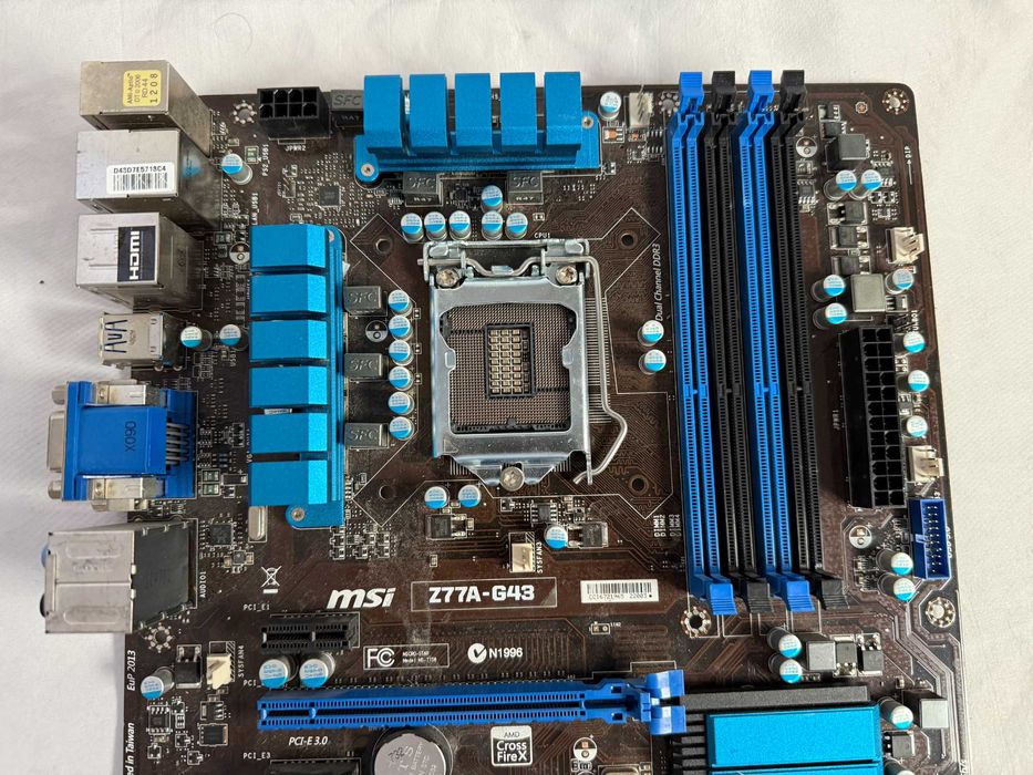 Płyta główna ATX MSI Z77A-G43 LGA 1155 Dzierżoniów • OLX.pl