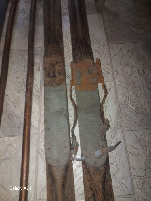 Stare narty drewniane tatra Łódź Śródmieście • OLX.pl