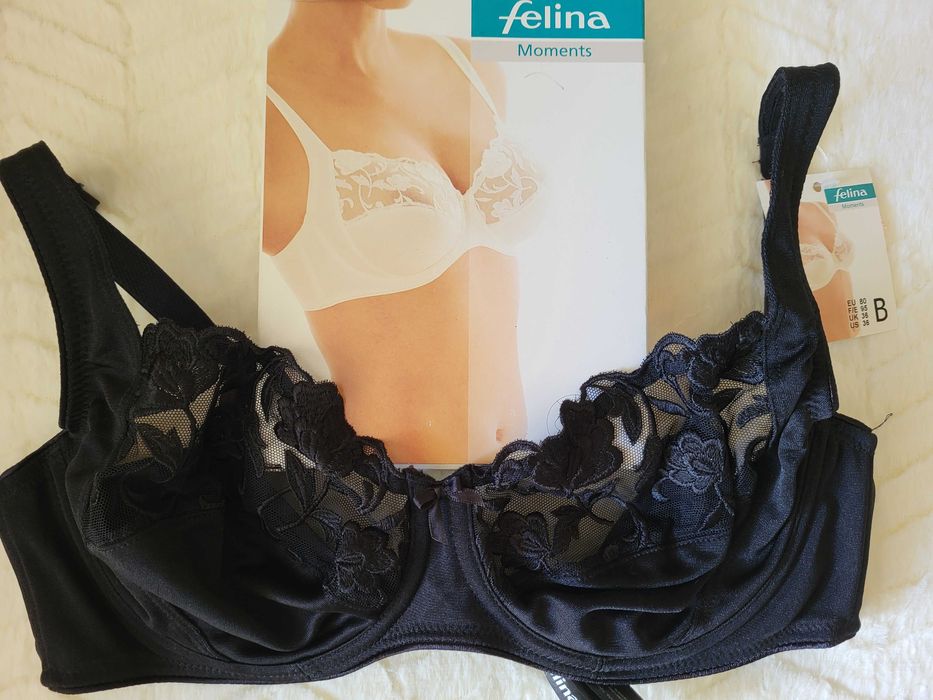 Biustonosz Felina Moments; kolor czarny, rozmiar: 80B Szczecin Warszewo • OLX.pl
