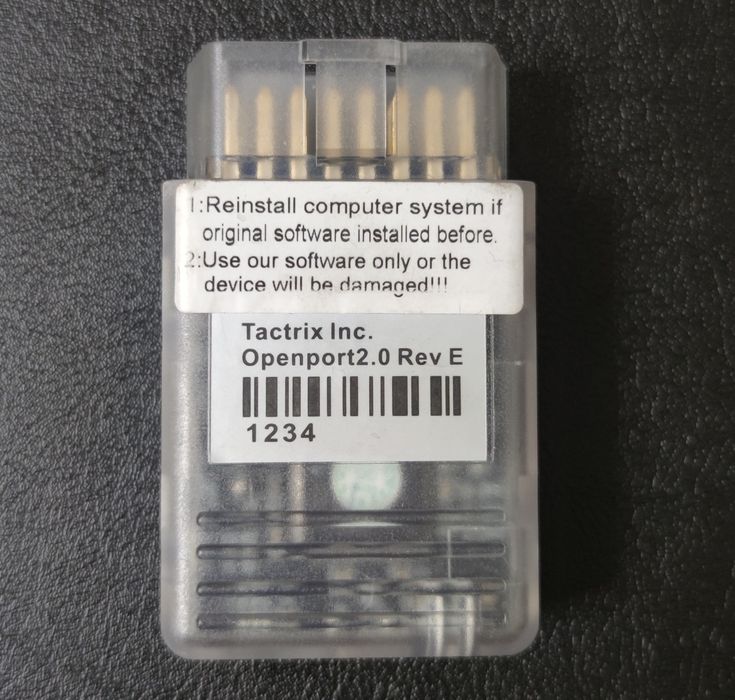 Tactrix OpenPort 2.0 J2534: 750 грн. - Салонний годинник, прилади, БК ...