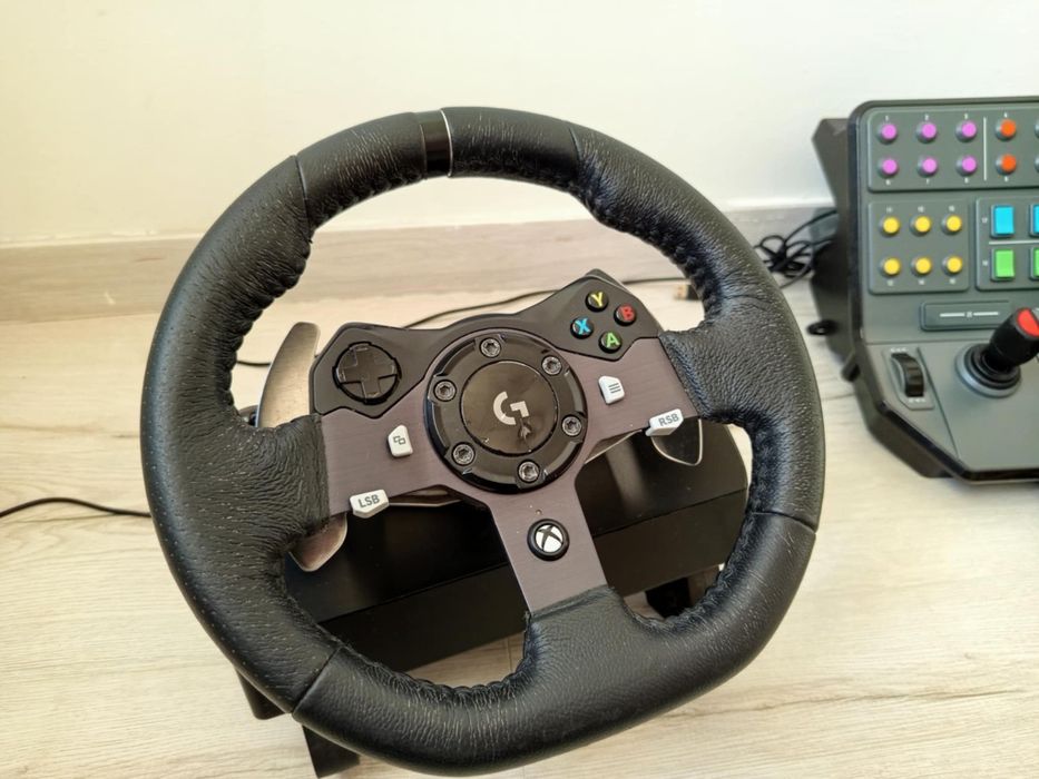 Logitech g920 + shifter + panel saitek Chrzanów • OLX.pl